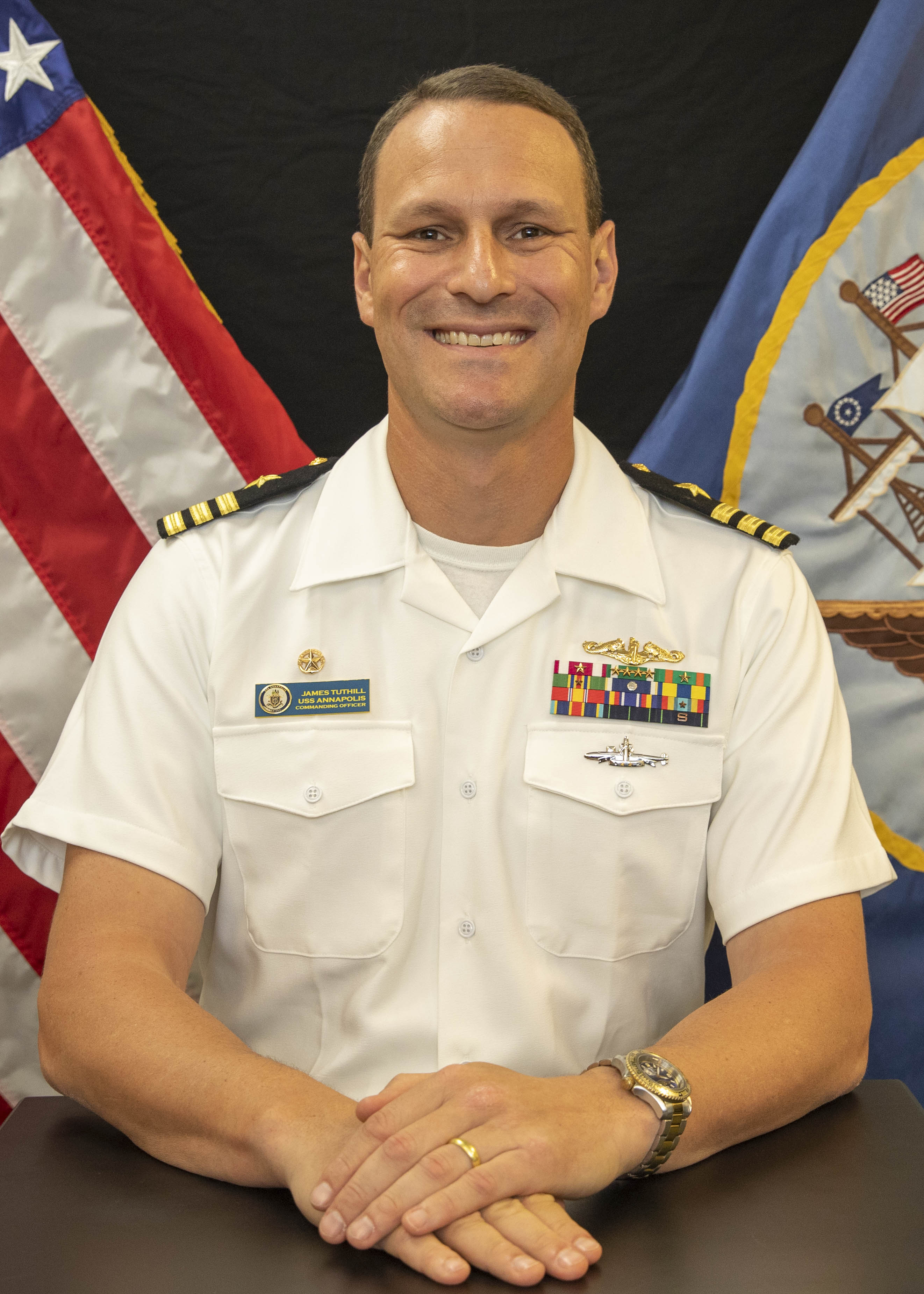 CDR James G. Tuthill | Commanding Officer
